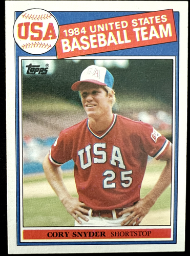1985 Topps Cory Snyder #403 Baseball Card NM | eBay