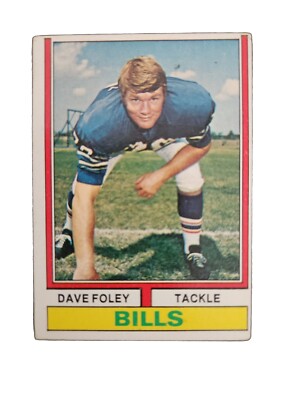 1974 Topps #346 Bills Dave Foley Football Card | eBay