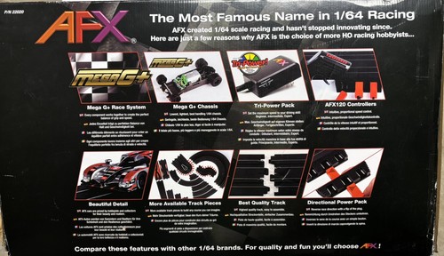 AFX Giant Raceway 62.5Ft 22020 Complete w/Box Manual & Instructions +1 ...