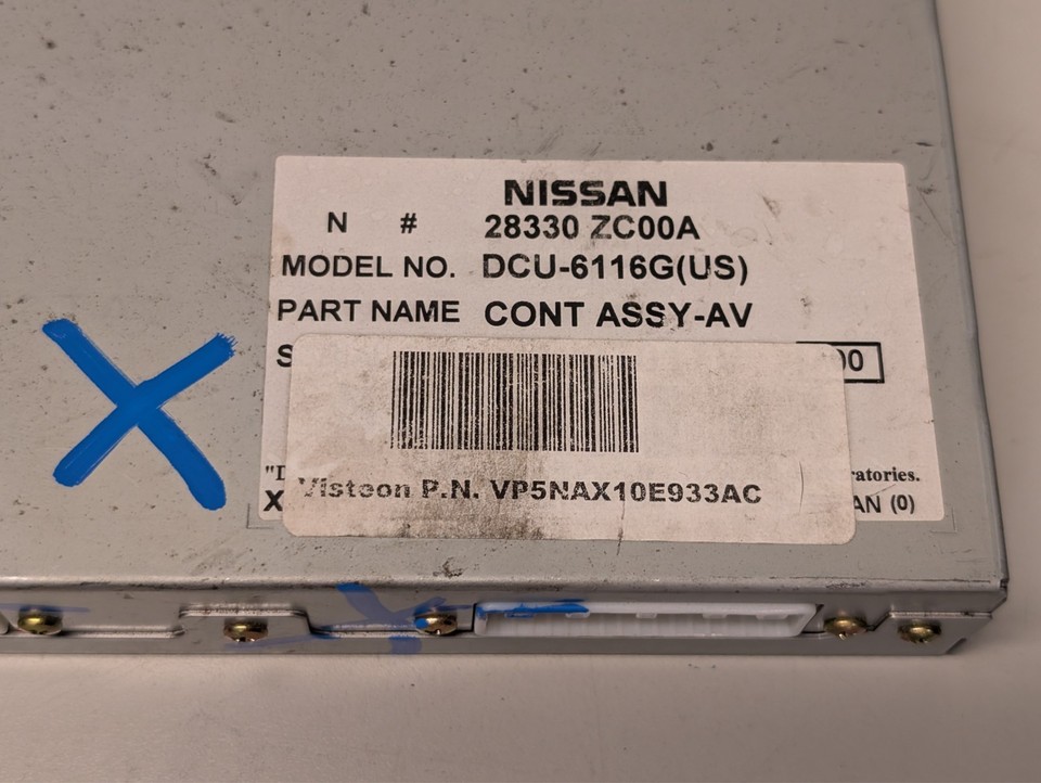 04-05 Titan Quest Armada QX56 Info GPS Driver Assist Control Unit 28330 ...