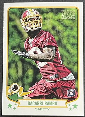 2013 Topps Magic Football #146 Bacarri Rambo RC | eBay