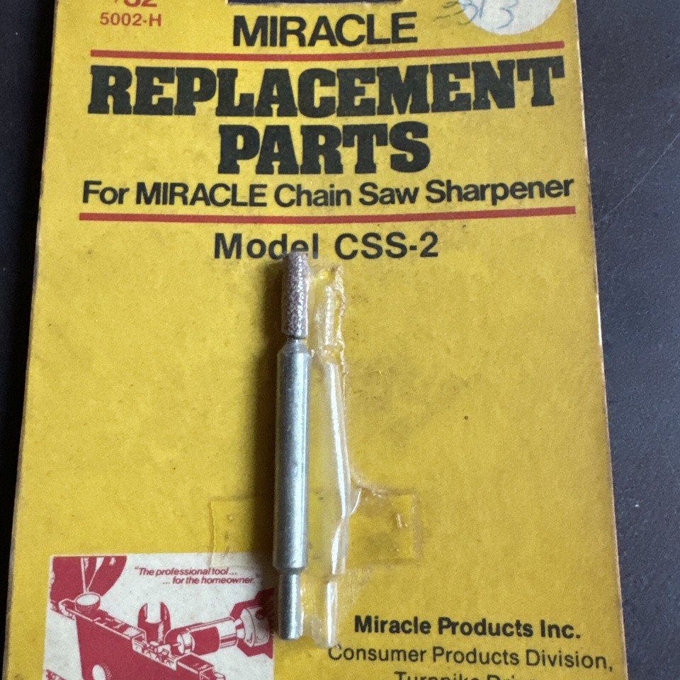 Miracle Replacement Parts Chain Saw Sharpener Model CSS-2 5/32" 5002-H ...