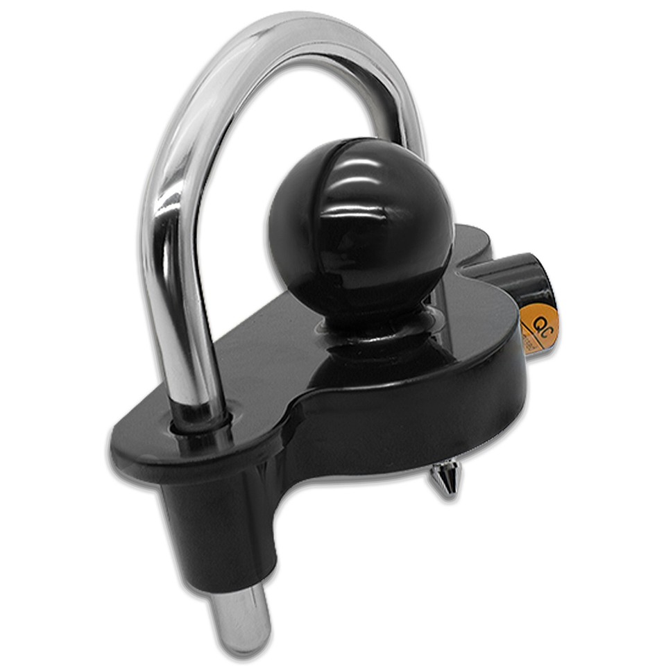 2X Heavy-Duty Coupler Lock Trailer Locks Ball Hitch Security Towing ...