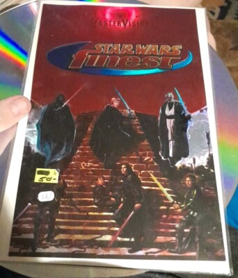 1996 STAR WARS FINEST TOPPS MATRIX MASTERVISIONS JEDI LEGACY FOIL CARD ...