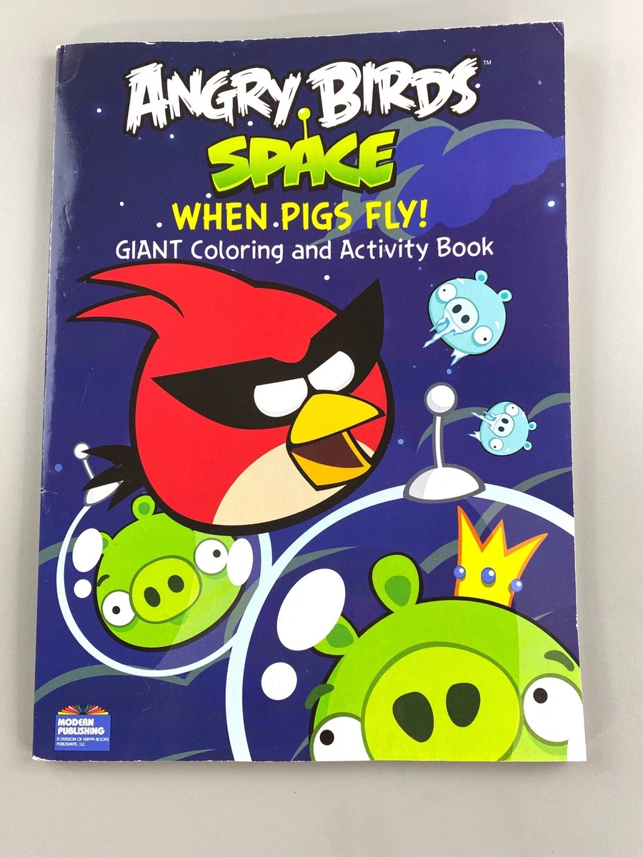 Angry Birds Space Characters Coloring Pages