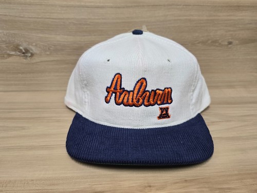 Vintage Corduroy Auburn Tigers NCAA Snapback Hat Cap K-11 NWT | eBay