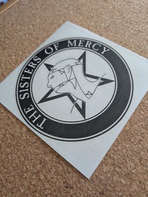 Sisters Of Mercy circle logo - Decal Sticker Vinyl Graphic | eBay UK