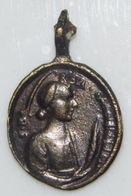 Medals - Medieval Bronze Holy Medal