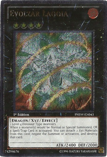 Evolzar Laggia - PHSW-EN043 - Ultimate Rare - 1st Edition x1 ...