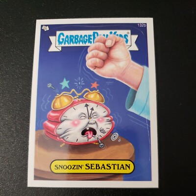SNOOZIN SEBASTIAN 132b Garbage Pail Kids 2013 Brand New Series 3 GPK ...