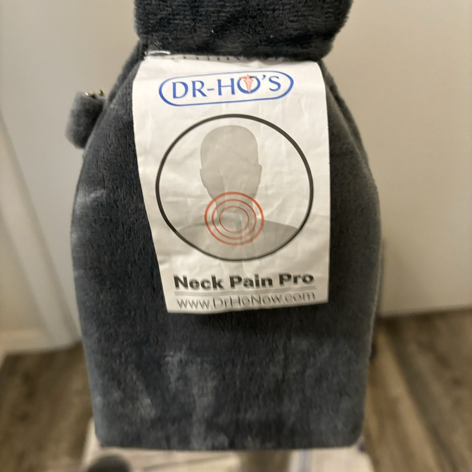 Dr Ho's Neck Pain PRO Neck & Shoulder TENS EMS Therapy w/ Foot Pads | eBay