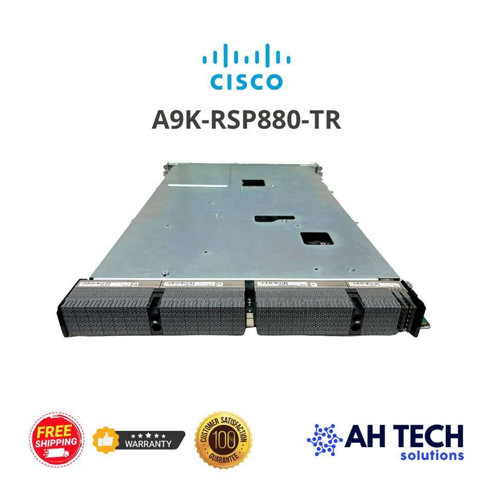 Cisco A9K-RSP880-TR 4x 10G SFP+ 2x GE 16GB Route Switch Processor, Free ...