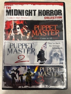 Puppet Master Collection DVD 1990 Horror Killers Charles Band | eBay