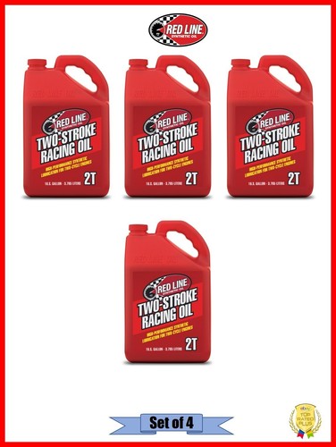 Red Line Two-Stroke Racing Oil Gallon Set of 4 40605 | eBay