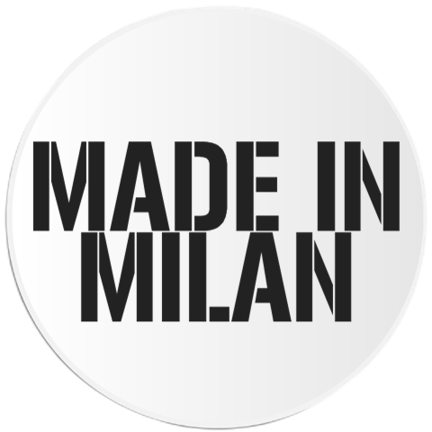 Made In Milan - 25 Pack Circle Stickers 3 Inch - Italy Italian | eBay