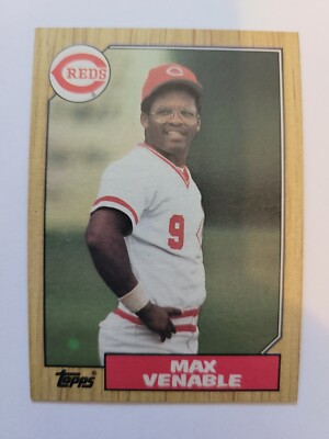 1987 TOPPS MAX VENABLE #226 NM | eBay