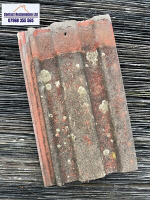 RECLAIMED Redland 49 Interlocking Roof Tiles - Granula Red (PE-2212 ...