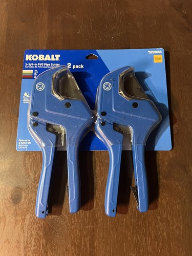 2 Pack Kobalt 1-1/4 In PVC Pipe Cutters New In Packaging | eBay