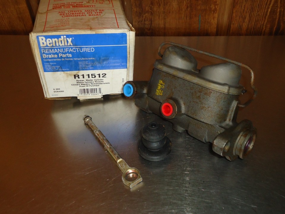 New Reman Bendix Brake Master Cylinder R11512 Ford Mustang Mercury ...