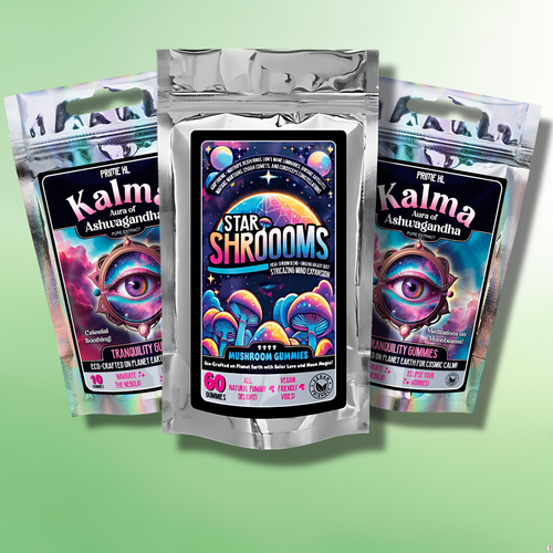 Pure Extract Mushroom Gummies by Innooova - Starshrooms | Kalma - 10/60 ...