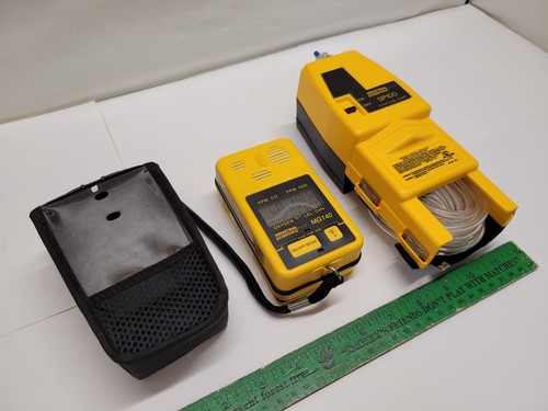 Industrial Scientific MG140 Multi-Gas Monitor AND SP100 Sampling Pump w ...