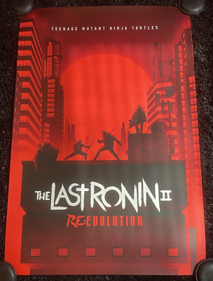 TMNT The Last Ronin II Re-Evolution #1 Poster by Matt Ferguson #124/250 ...