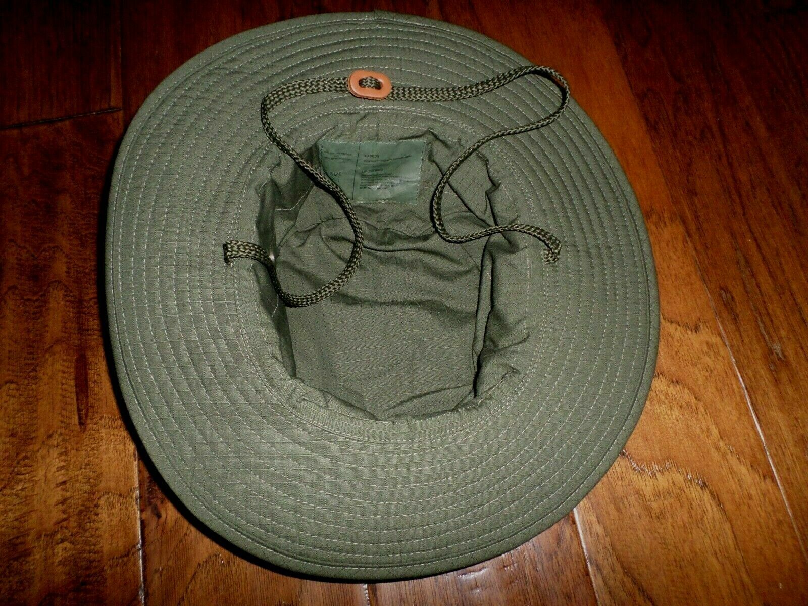 OD GREEN VIETNAM MILITARY TYPE II JUNGLE BOONIE HAT REPRODUCTION LARGE ...