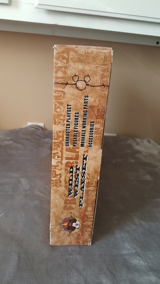 Vintage Disney Frontierland Wild West Playset Hard To Find Original Box ...