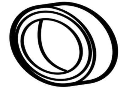 90311-95013 Toyota Seal, engine rear oil 9031195013, New Genuine OEM ...