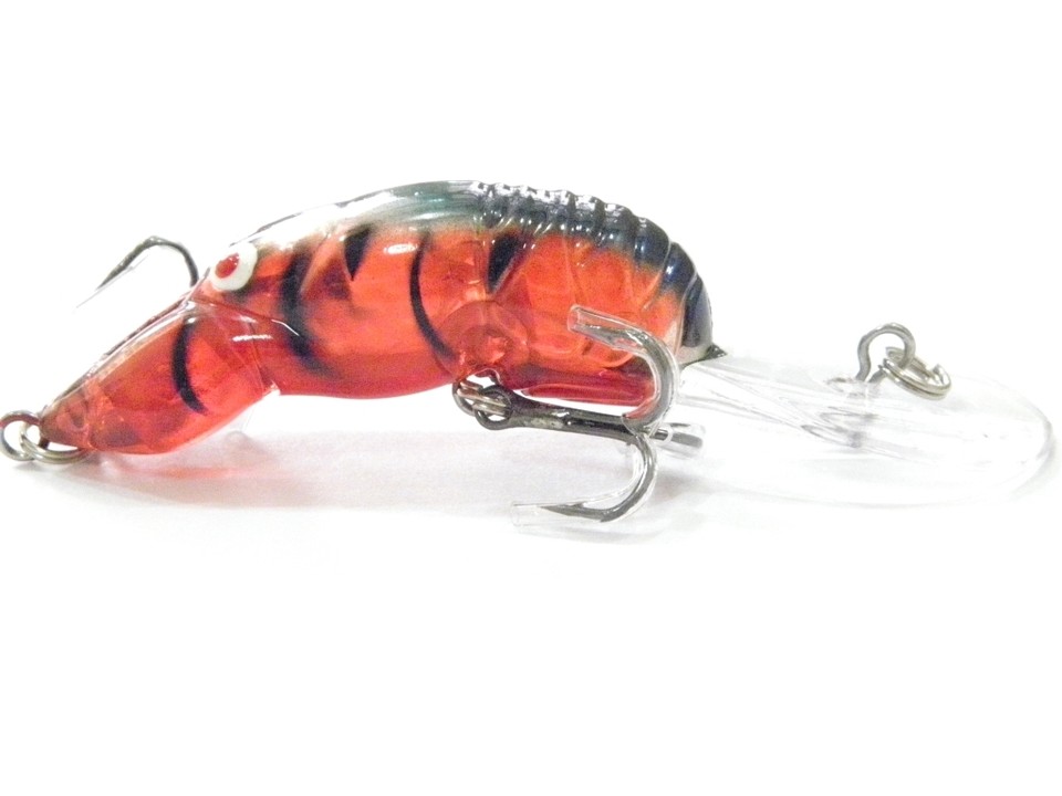 Crawfish Crankbait Fishing Lures Deep Diver Tight Wobble Slow Floating ...