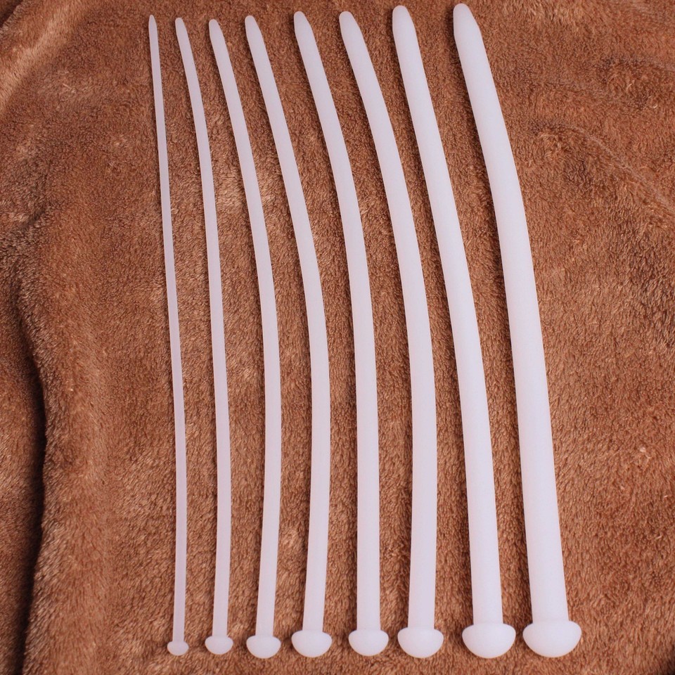 Silicone MALE Dilator Urethral Sounding Penis Plug Bead Dilator Penis ...