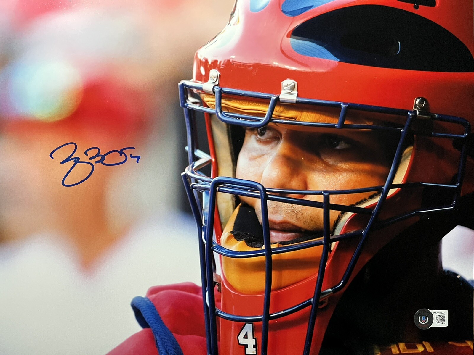 Yadier Molina Catching Wallpaper