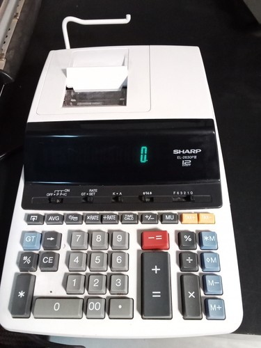 Sharp EL-2630P III Electronic Multi-Function Printing Calculator | eBay