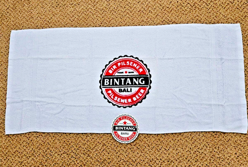 🕉 BALI BINTANG BEER / BAR TOWEL,TABLE RUNNER, STICKER,SINGLET, TSHIRT ...