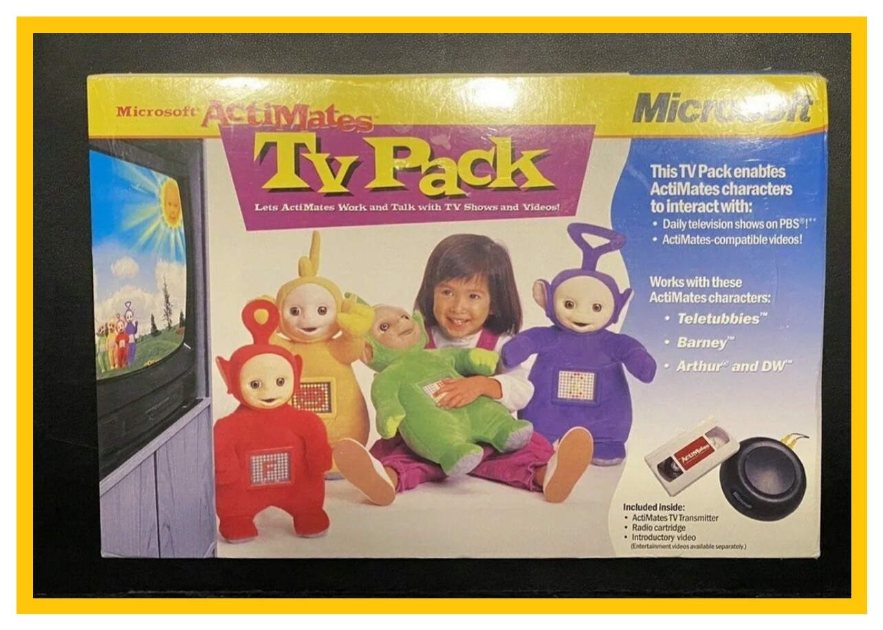 Microsoft Actimates TV Pack for Teletubbies, Barney, Arthur, DW ...