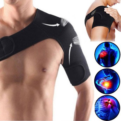 Left/Right Shoulder Brace Rotator Cuff Support Injury Dislocate ...