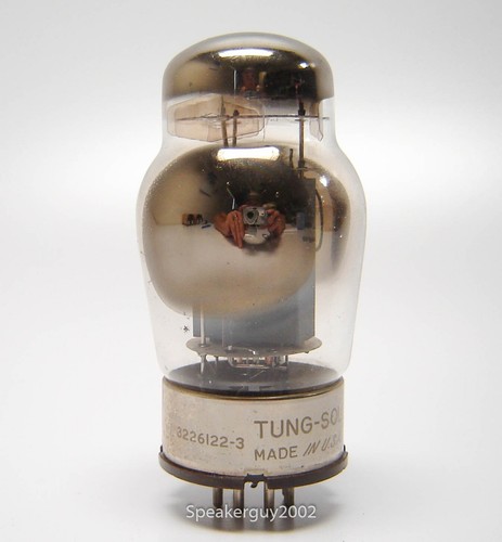 Tung Sol 6550 Tube / Solid Gray Plates / Missing Guide Pin / 3226122-3 ...