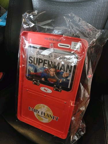 Superman 2025 AMC Daily Planet Newspaper Box Popcorn Bucket FREE ...
