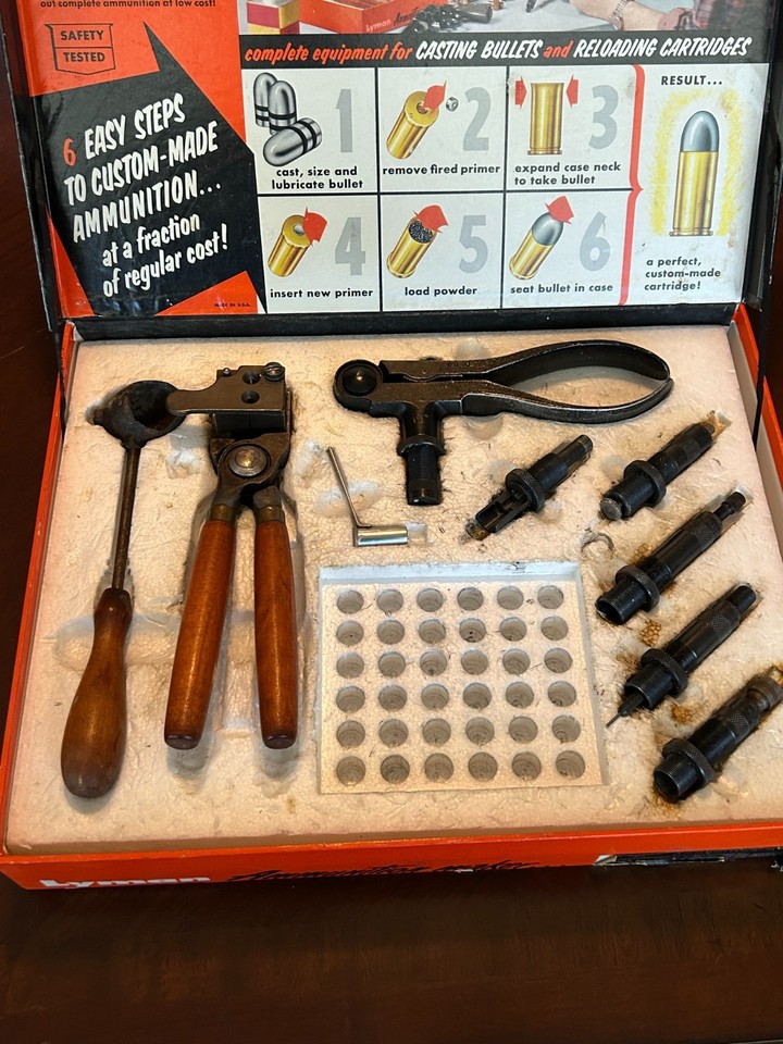 Lyman Ammunition Maker Complete Kit for .243 WIN/.244 REM (Very hard to ...