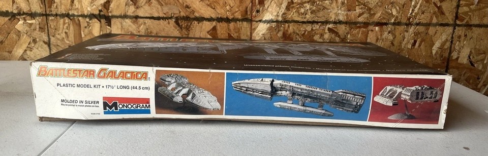 Vintage 1978 Monogram Models Battlestar Galactica Plastic Model Kit #6028 *NEW!* | eBay