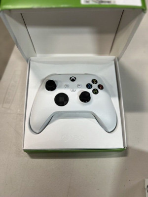 Microsoft QAS-00001 Xbox Core Controller - Robot White 889842640731| eBay