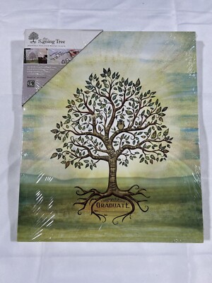 'The Signing Tree'-Congrats Graduate-Guests To Sign Canvas Print ...