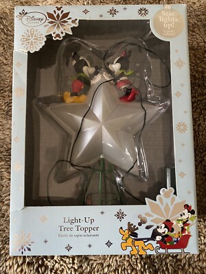 Disney Mickey and Minnie Mouse Light Up Tree Topper | eBay