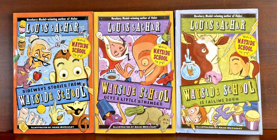 Lot 5 Sideways Stories Wayside School Louis Sachar Humorous Books ...