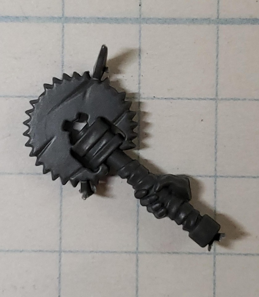 Warhammer 40k Necromunda Bits House Cawdor Ganger Saw Blade Chopper #36 ...