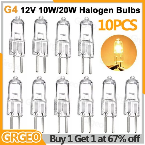10X G4 Halogen Capsule LED Light Bulb Replace Bulbs Lamps AC 2Pin - 12V ...