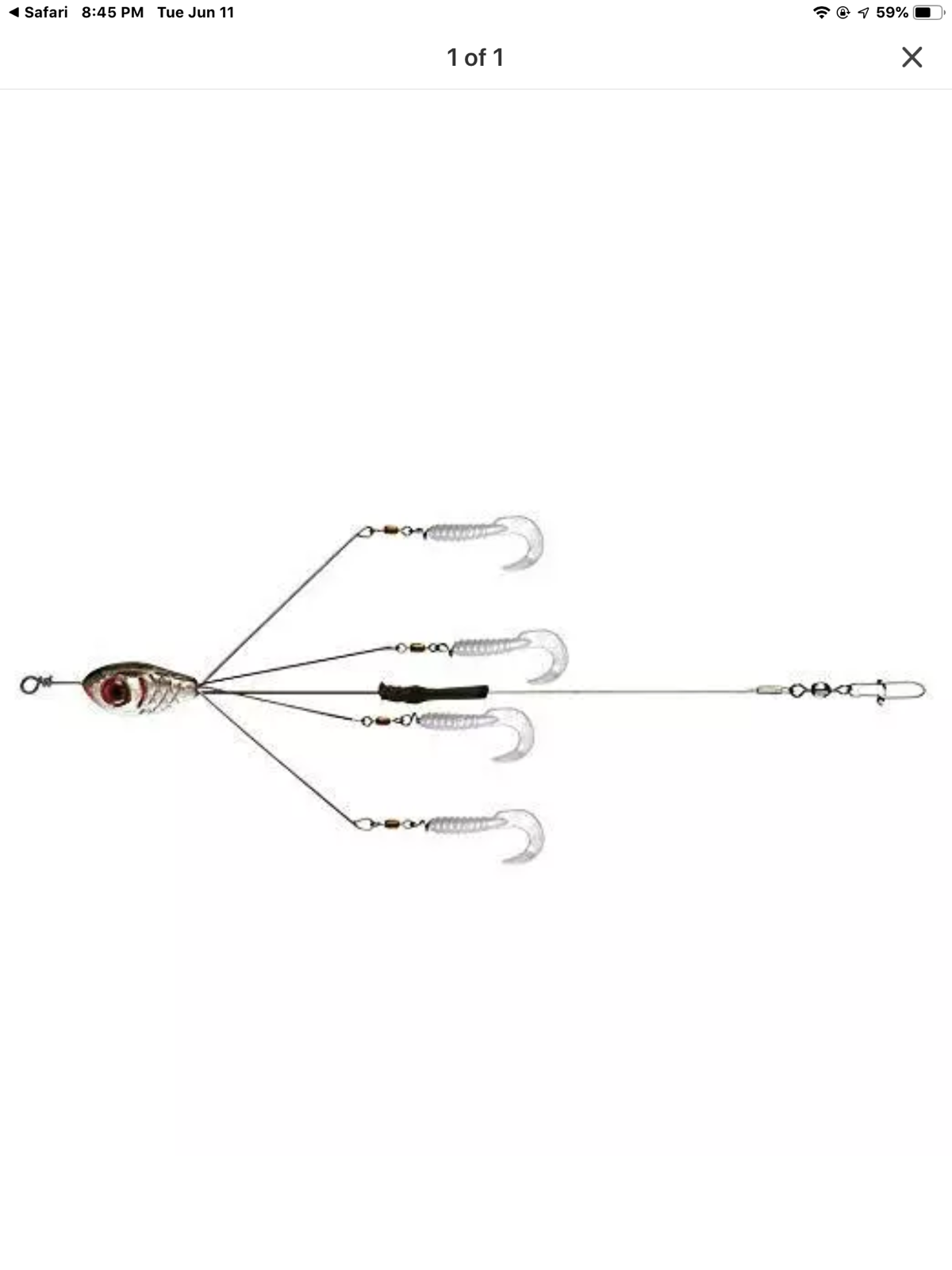 STORM RIGS 3/8 OZ TEASER BOOYAL FLEX RIG CHOOSE YOUR OWN VOLUME ...