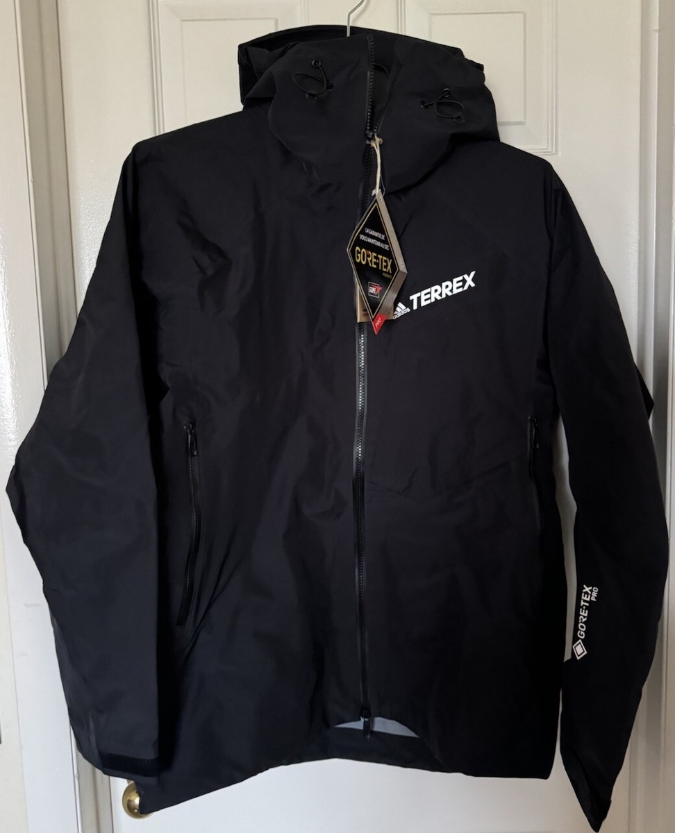 adidas Men's Large Terrex Tech Rock Gore-Tex Pro Jacket adidas Men's Large Terrex Tech Rock Gore-Tex Pro Jacket