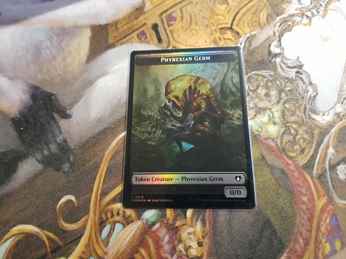 Phyrexian Germ Elemental Token Foil MTG Commander Masters - Pack Fresh ...