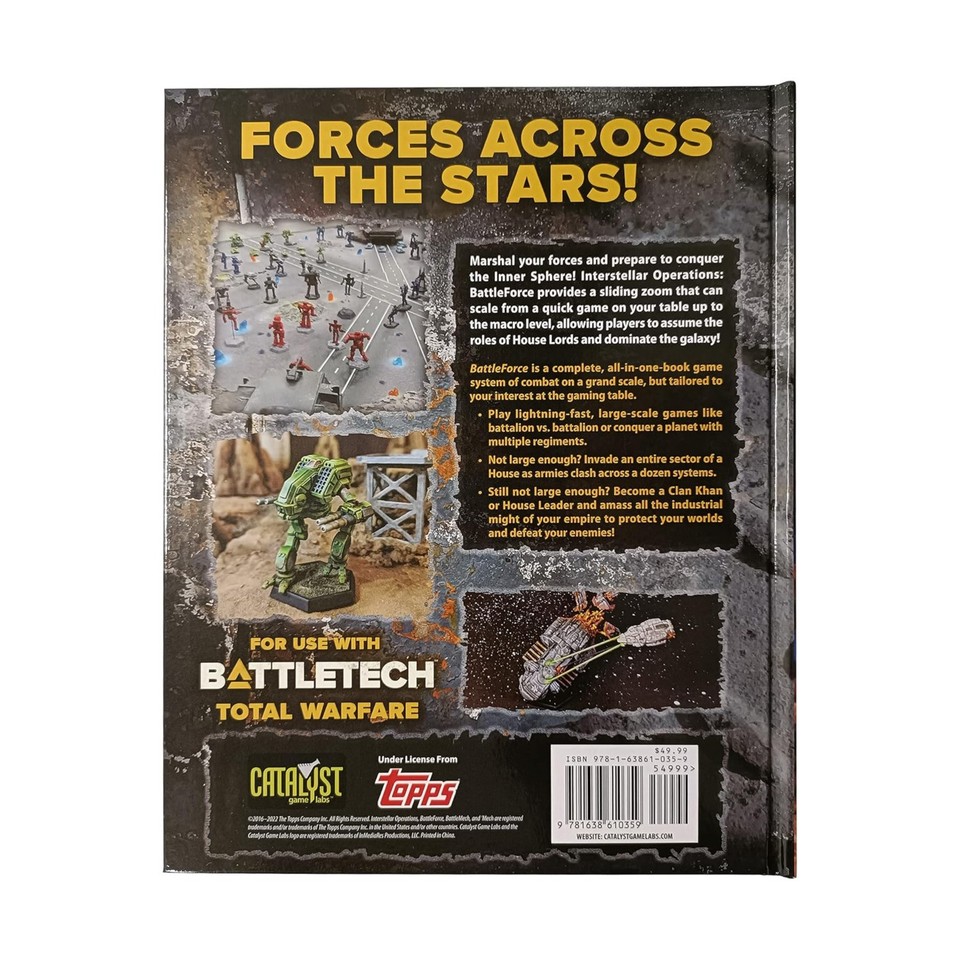 Battletech Interstellar Operations - Battleforce (2022) VG+/NM | eBay